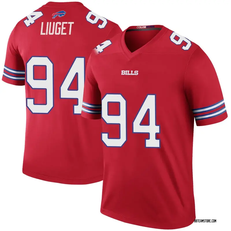 Men's Corey Liuget Buffalo Bills Color Rush Jersey - Red Legend