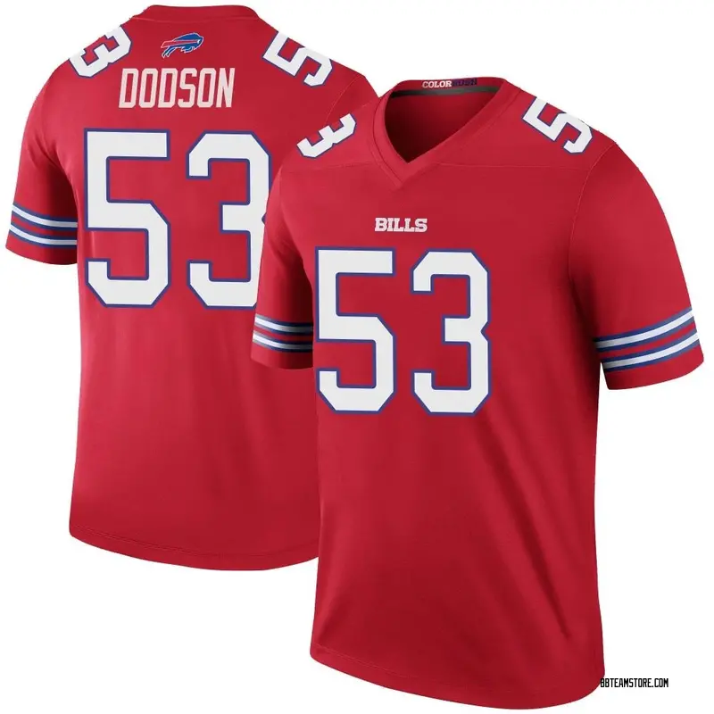 Men's Tyrel Dodson Buffalo Bills Color Rush Jersey - Red Legend